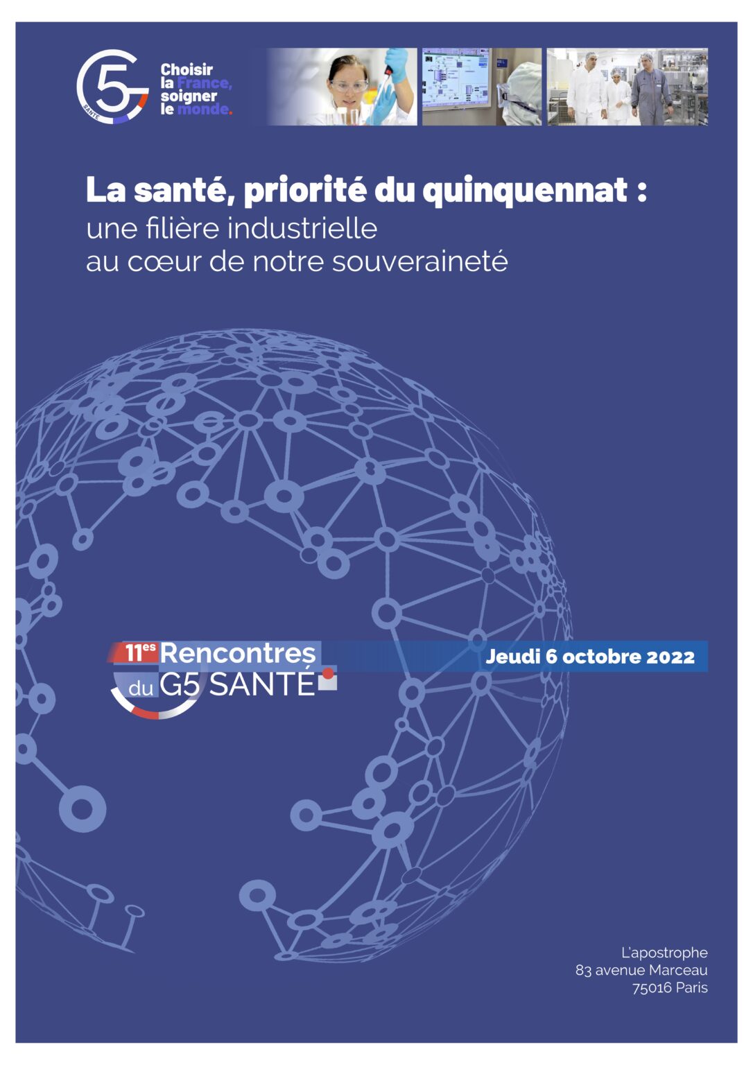 Brochure des 11e Rencontres du G5 Santé - G5 Santé
